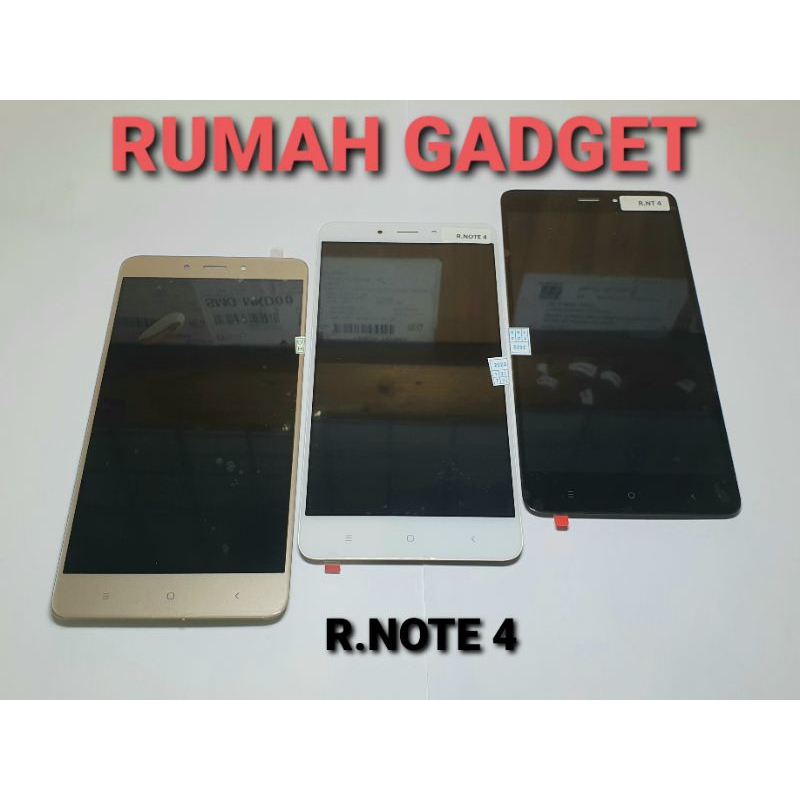 Jual LCD REDMI NOTE 4 FULLSET TOUCHSCREEN MEDIATEK | Shopee Indonesia