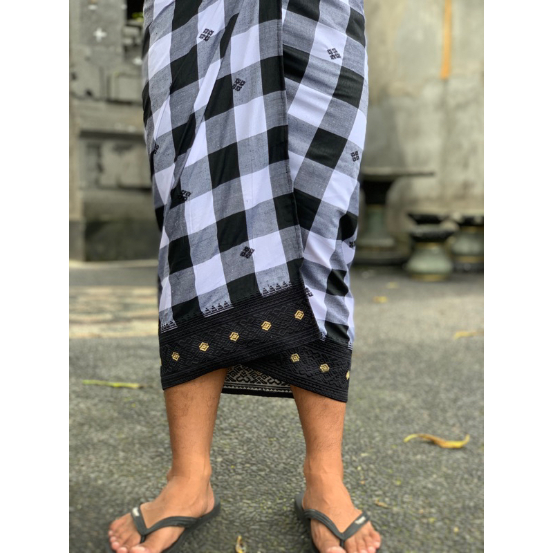 Jual saput poleng bordir | Shopee Indonesia