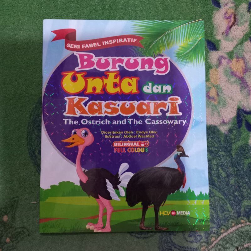 Jual Buku Fabel Cerita Anak Dan Dongeng Binatang Ukuran Besar Burung