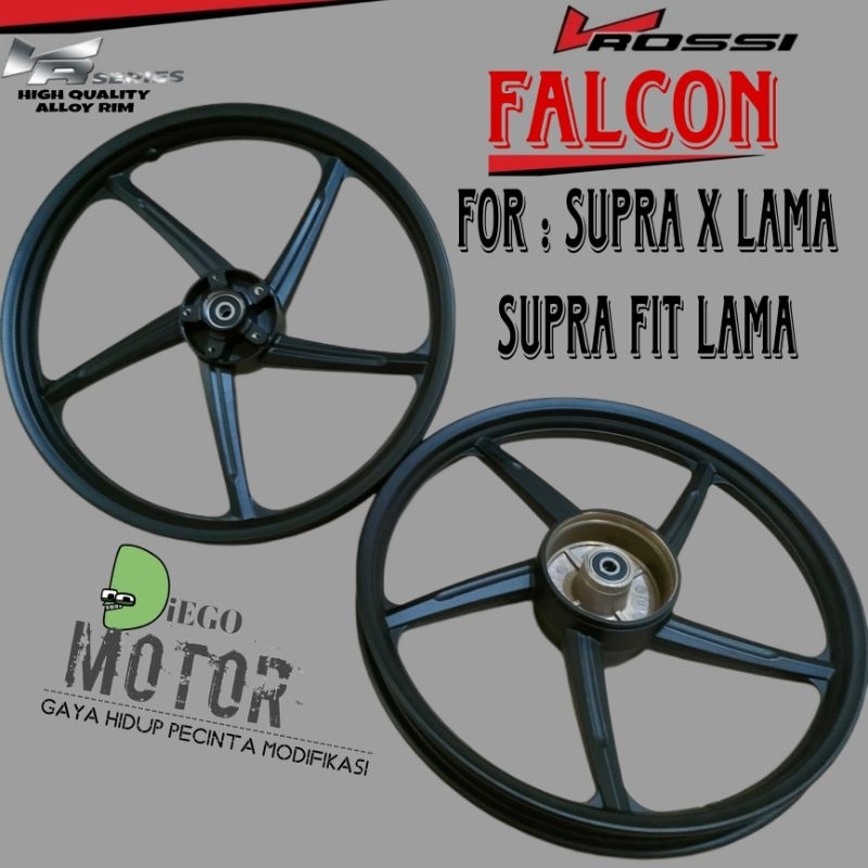 Jual Velg Racing VRossi Supra x 100 Lama - Supra Fit Lama Set Depan ...