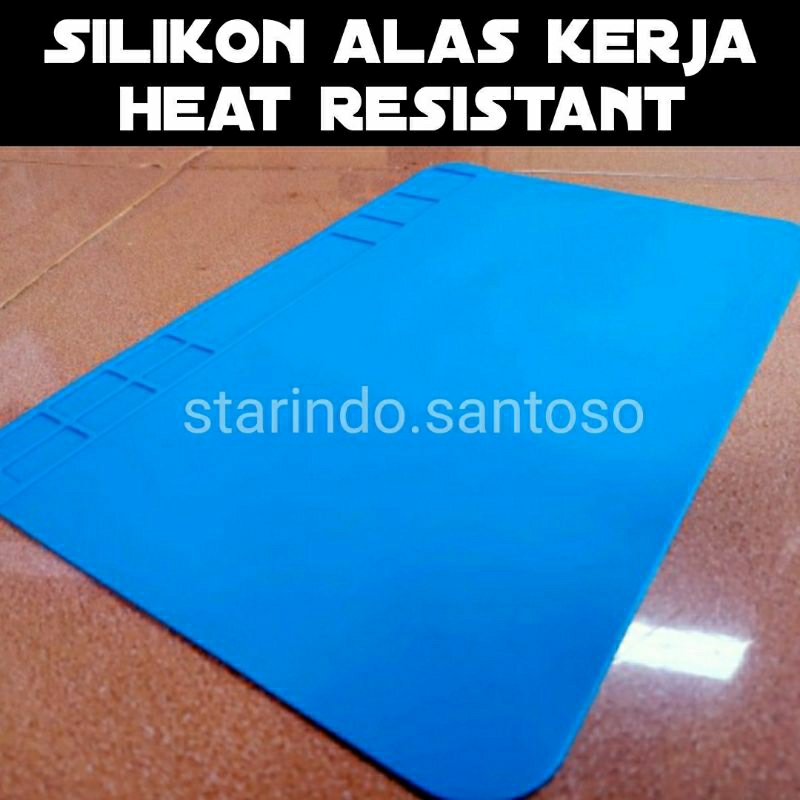 Jual Alas silikon mat solder kerja teknik reparasi servis elektronik ...