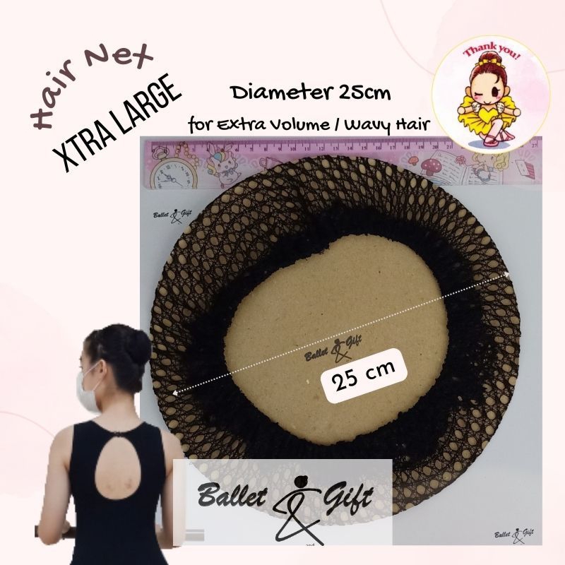 Jual Extra Volume or Wavy Hair Net - HairNet jaring Tebal | Shopee ...