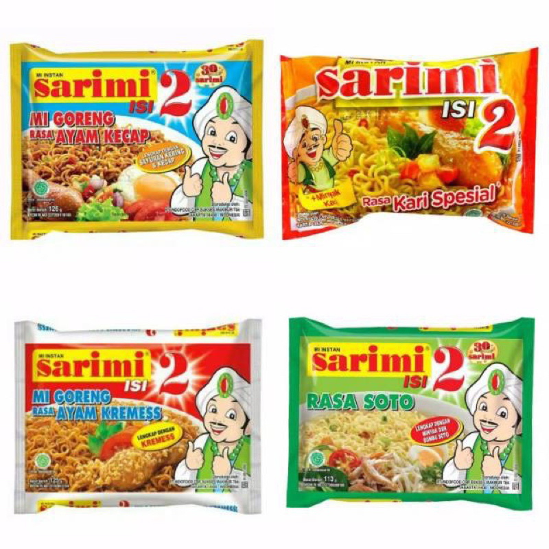 Jual sarimi 2 Goreng Ayam Kecap 126g | Shopee Indonesia