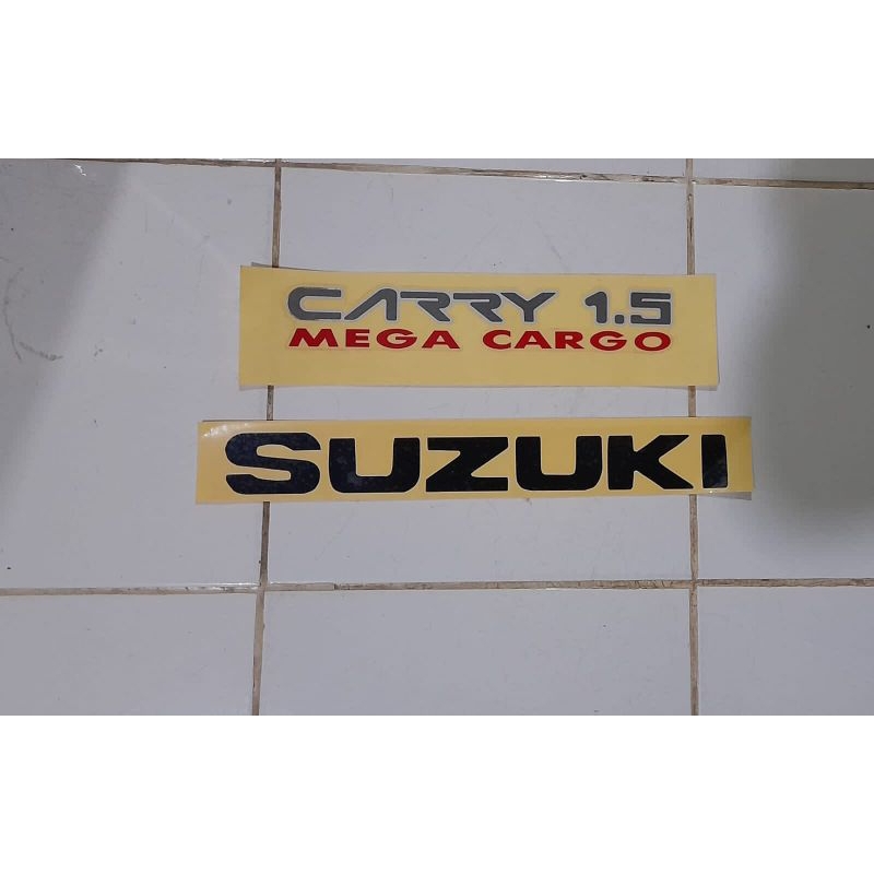 Jual Stiker list pintu belakang Carry 1,5 Mega Cargo / stiker carry 1.5 ...