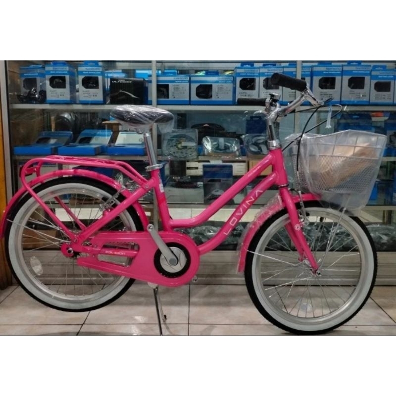 Jual Sepeda Mini 20 Polygon Lovina Keranjang Alloy Alumunium Original ...