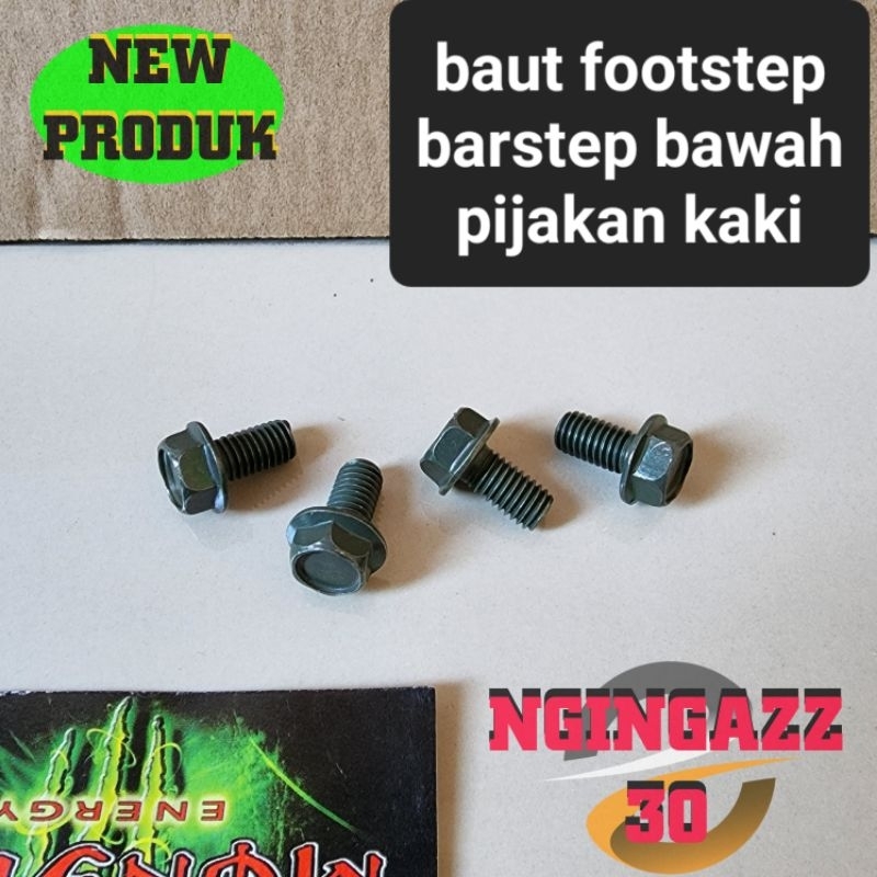 Jual baut footstep barstep step bawah pijakan kaki isi 4pcs | Shopee ...