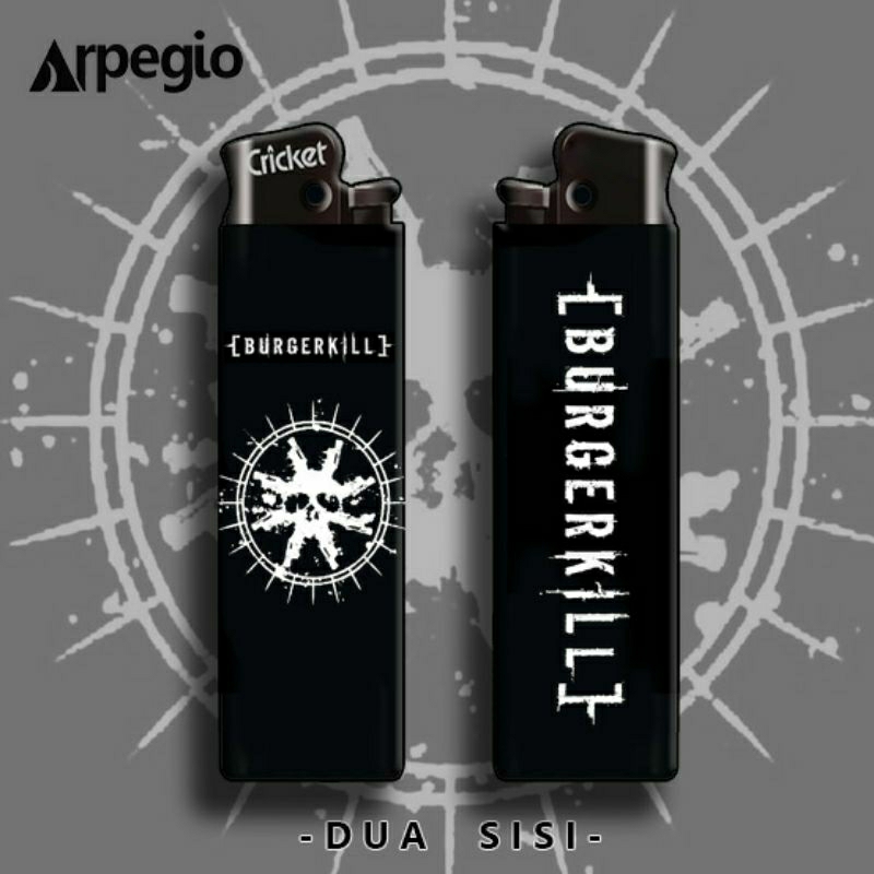 Jual Korek Api motif Cricket - [ Burgerkill ] logo | Shopee Indonesia