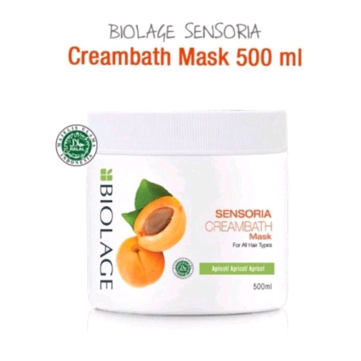 Jual Matrix Sensoria Care Apricot Hair Creambath 500 mL | Shopee Indonesia