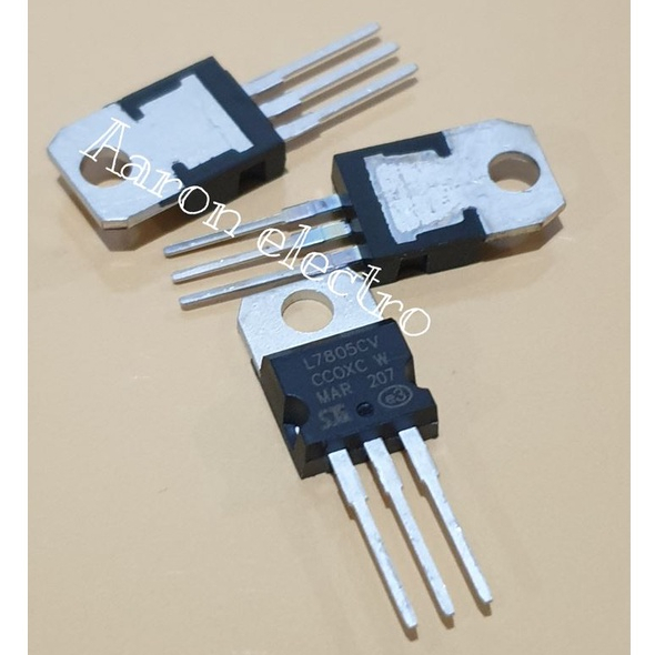 Jual IC Regulator 7805 L7805 L7805CV LM7805 ST, Transistor L7805 by ST | Shopee Indonesia
