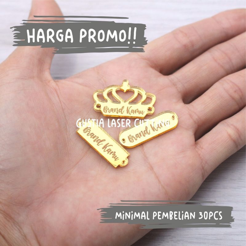 Jual Label Akrilik | Label Hijab | Label Nama Akrilik | Papan Nama ...