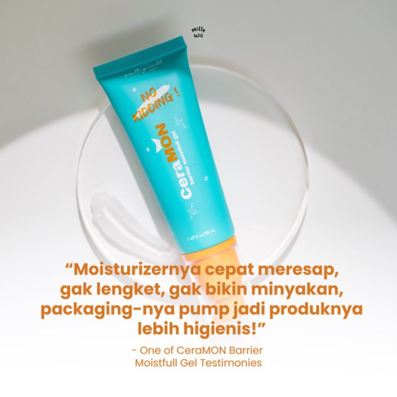 Jual [READY STOCK] CERAMON BARRIER MOISTFULL GEL PRETTYWELL 50ml ...
