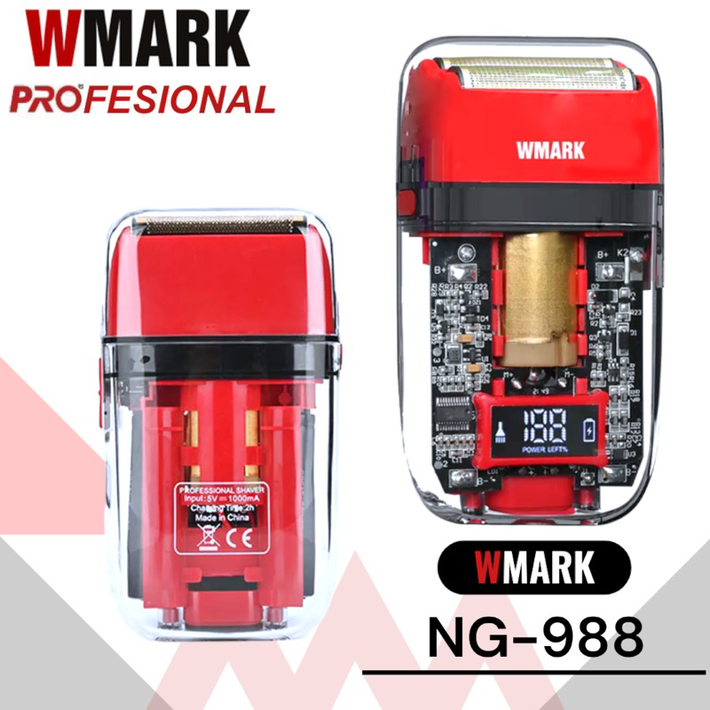 Jual WMARK PROFESIONAL SHAVER WMARK NG-988 MESIN CUKUR KUMIS JENGGOT ...