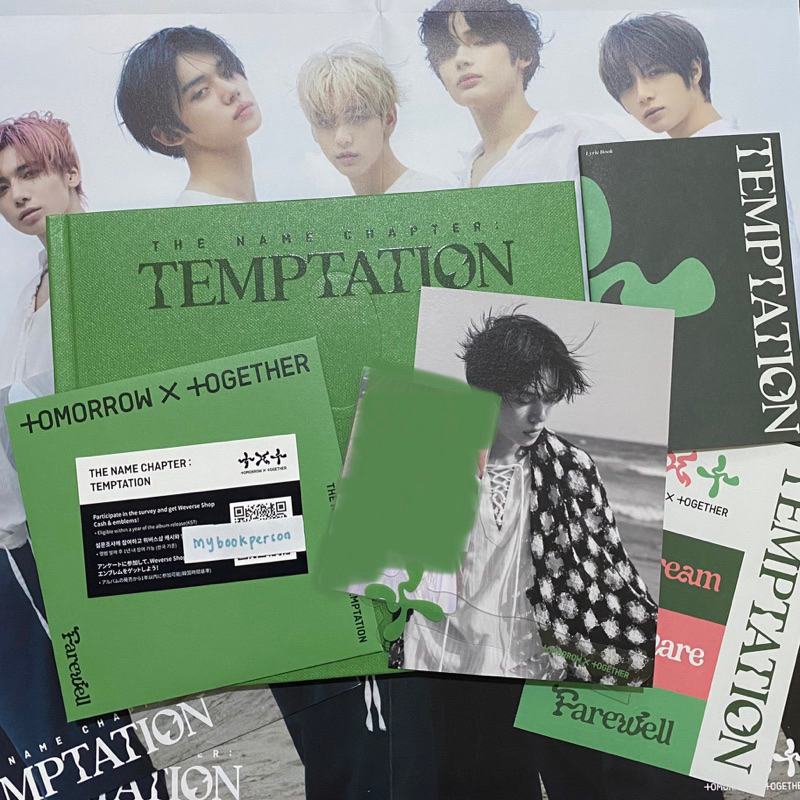 Jual Official TXT Unsealed Album The Name Chapter Temptation Farewell ...