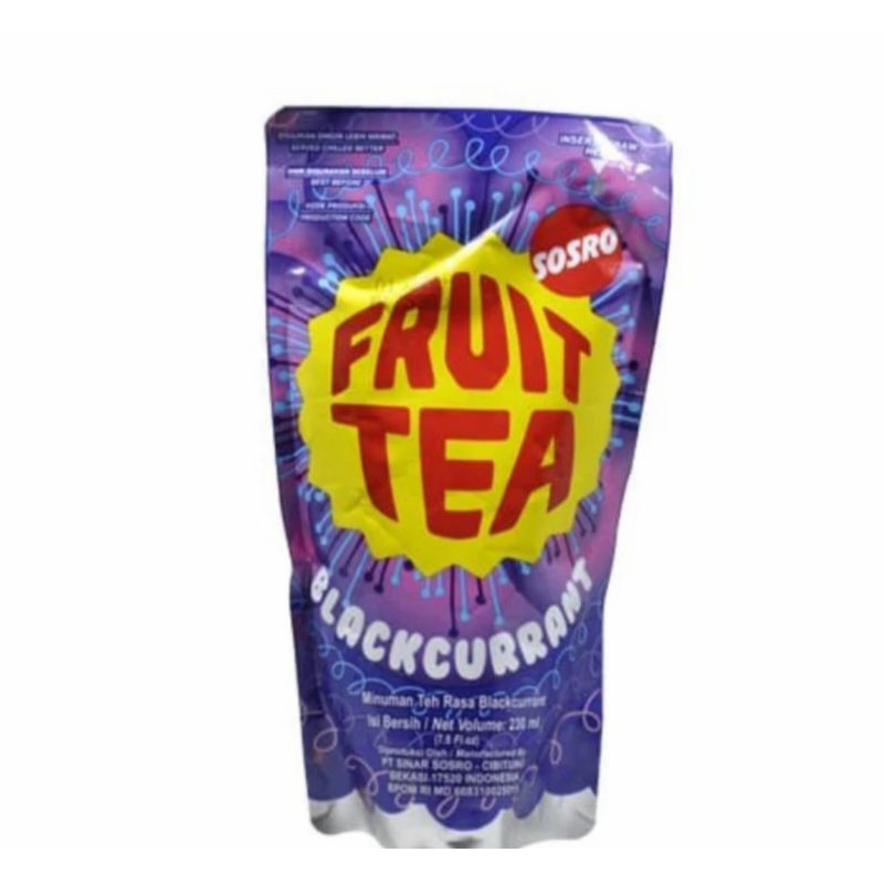 Jual Fruit tea sosro pouch 230ml | Shopee Indonesia
