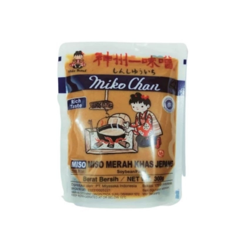 Jual Miko Chan Miso 300g Putih / Merah Khas Jepang - White Miso - Red Miso | Shopee Indonesia