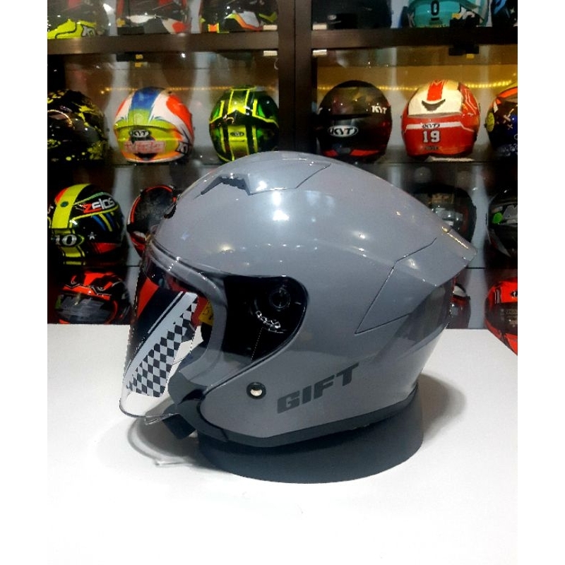 Jual HELM GIFT SARGON HALF FACE MODEL NJS KAIROZ | Shopee Indonesia