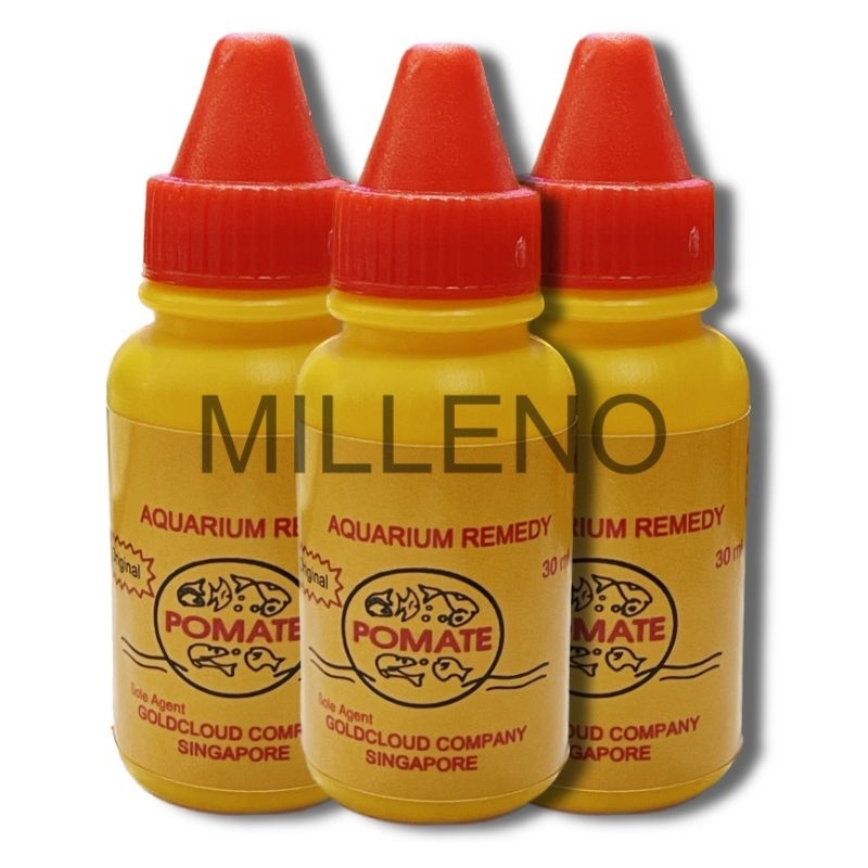 Jual OBAT IKAN HIAS POMATE CAIR 30 ML / AQUARIUM REMEDY OBAT KUNING ...