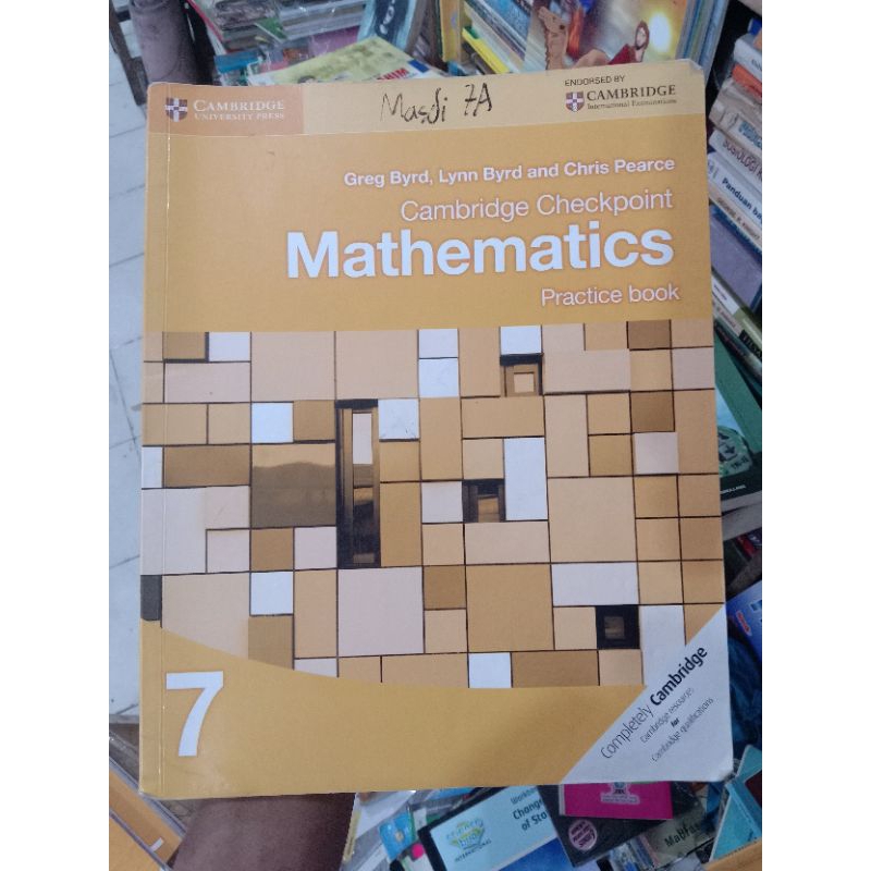 Jual Cambridge Checkpoint Mathematics 7.Practice Book. | Shopee Indonesia