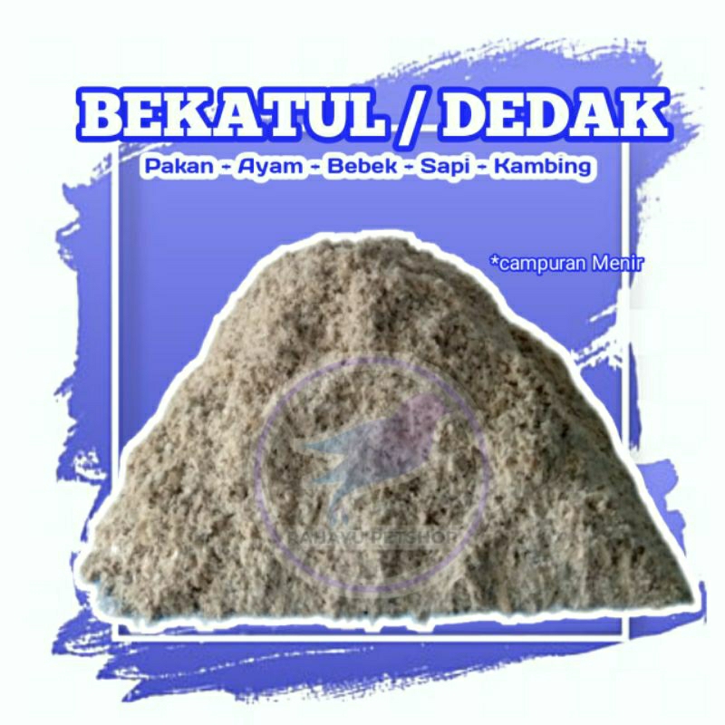 Jual DEDAK PAKAN BEBEK AYAM HALUS LEMBUT 1 KG | Shopee Indonesia