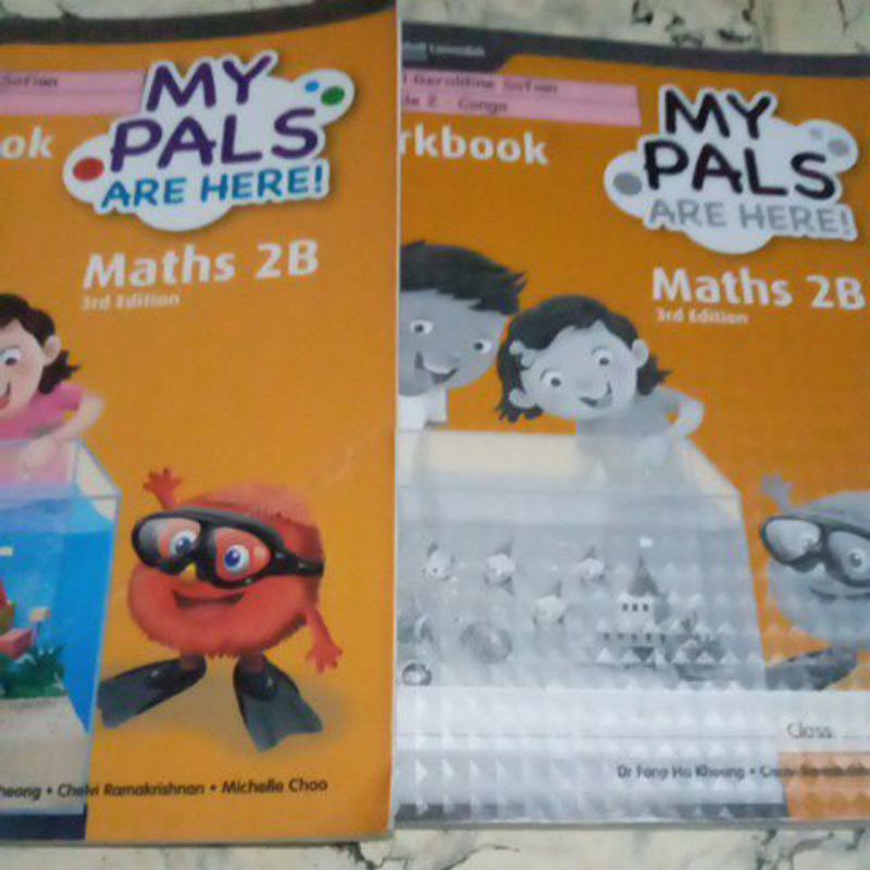 Jual my pals are here Maths pupils book dan workbook 2B | Shopee Indonesia