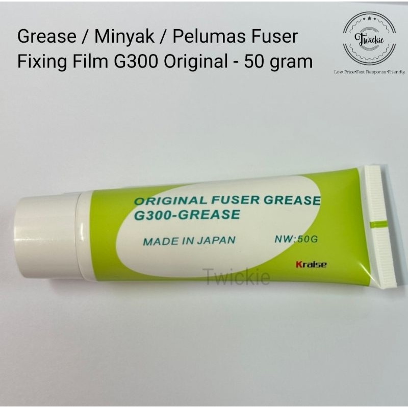 Jual Grease / Minyak / Pelumas Fuser Fixing Film G300 Original - 50 ...