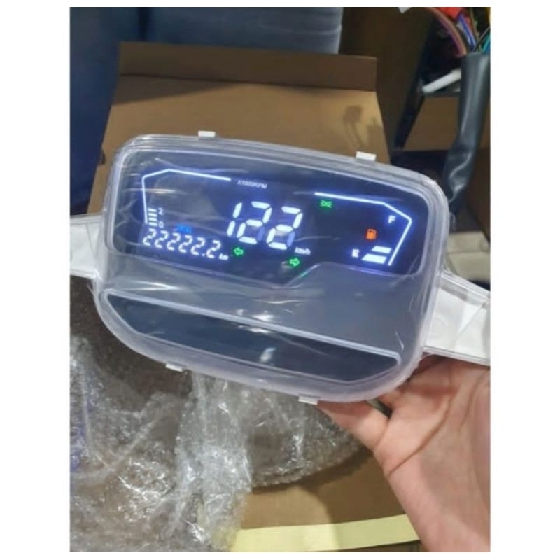 Jual Spidometer Digital Yamaha Fizr V100 Kilometer Spidometer Poswan ...