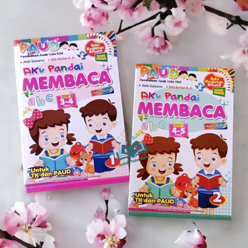 Jual SJ - AKU PANDAI MEMBACA Jilid 1 2 Untuk TK dan PAUD Buku Anak Cara ...