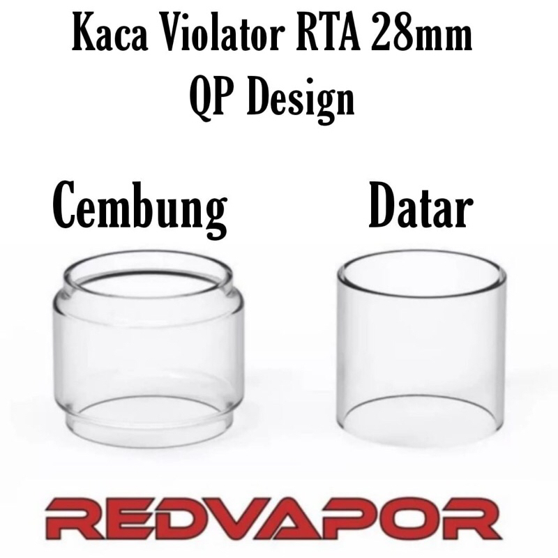 Jual Kaca Violator 28mm RTA | KC112 | Shopee Indonesia