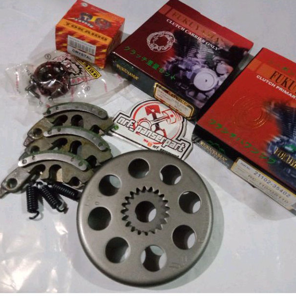 Jual PAKET MANGKOK OTOMATIS KOPLING RC110/RUMAH KAMPAS GANDA OTOMATIS +CAGE SUZUKI RC 110 ...