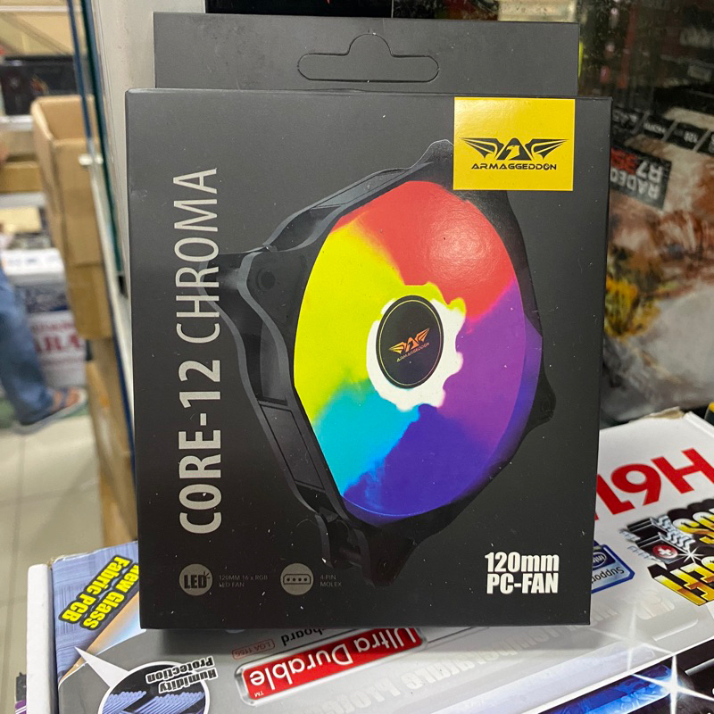Jual FAN ARMAGEDDON CORE 12 CHROMA | Shopee Indonesia