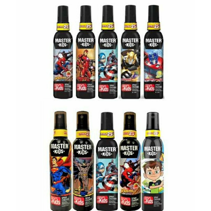 Jual Master Kids spray cologne 100ml | Shopee Indonesia