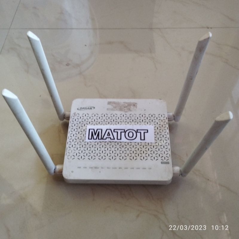 Jual Baca Deskripsi!!! Modem Router WiFi Dasan H660GM Bahan Servis ...