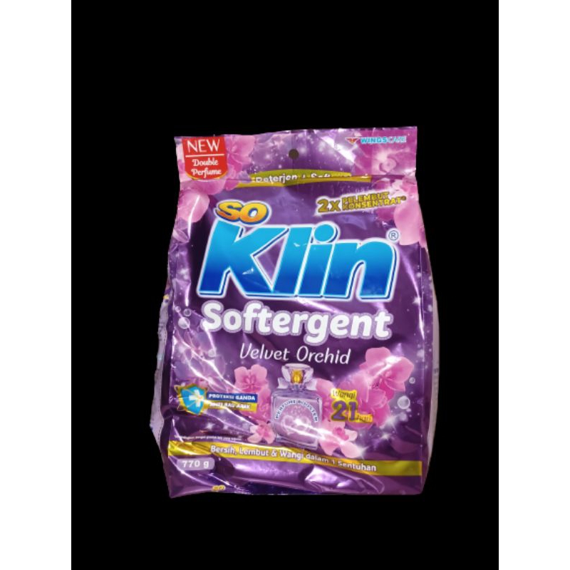 Jual So Klin Softergent 720 Gr | Detergen Bubuk Soklin Double Perfume ...