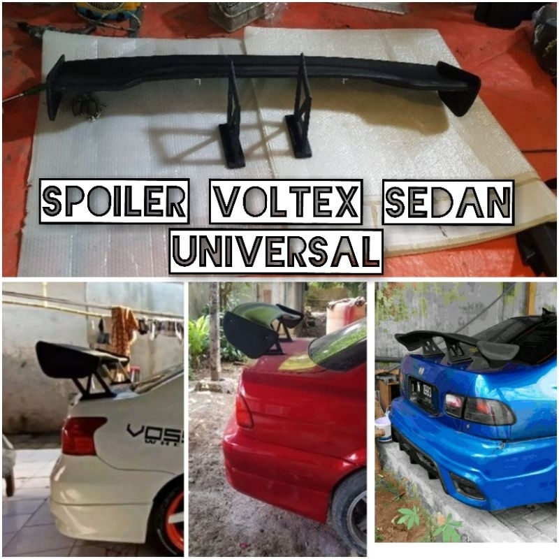 Jual Spoiler voltex sedan universal | Shopee Indonesia