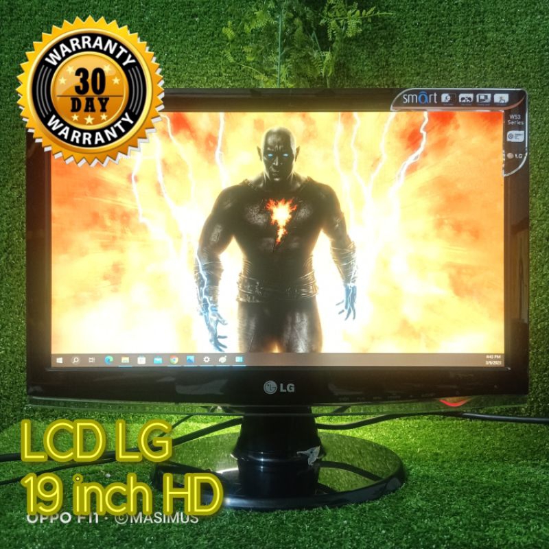 Jual monitor komputer LCD LG 19inch Flatron w1953se (wide) | Shopee ...