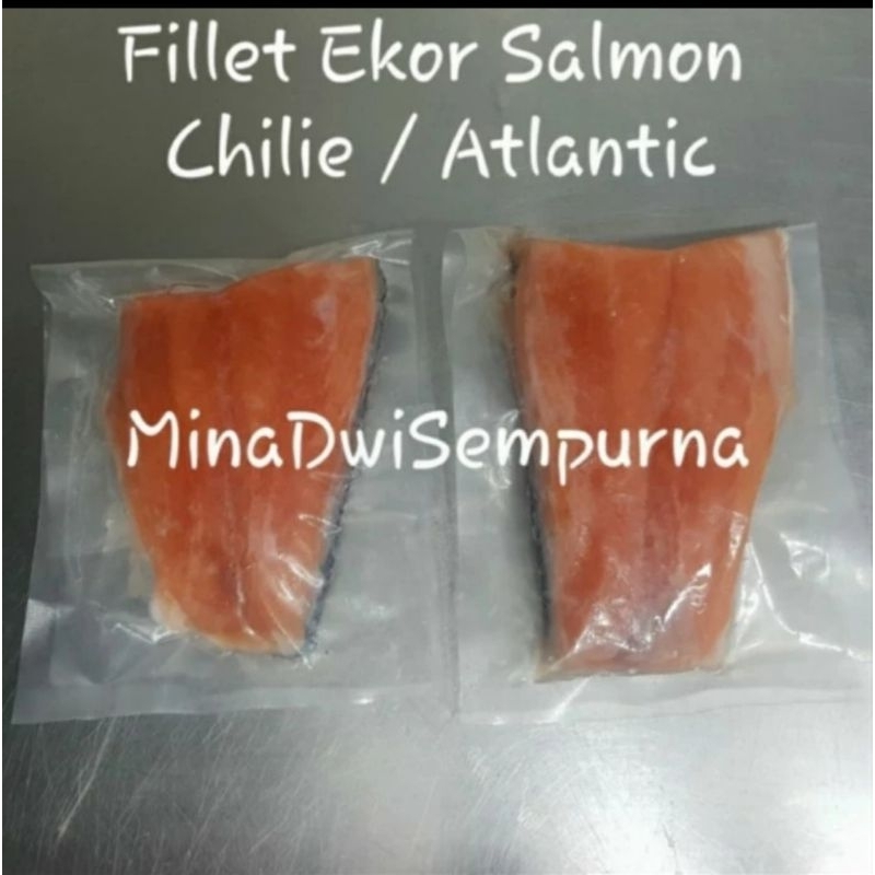 Jual Salmon Fillet Ekor @1Kg Frozen Premium | Shopee Indonesia