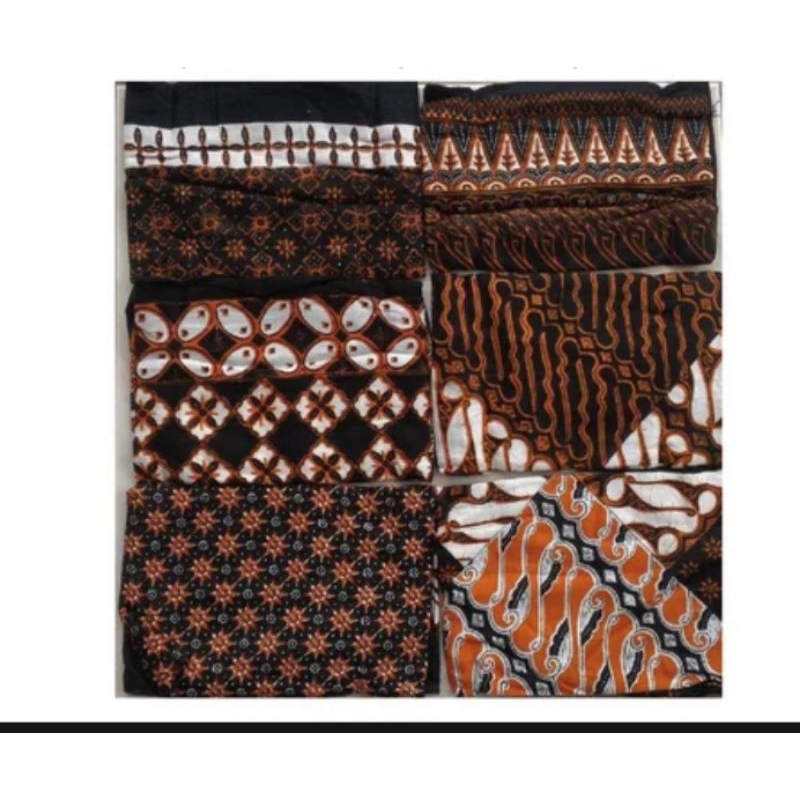 Jual Sapu Tangan Slayer Motif Batik 52 x 52 cm | Shopee Indonesia