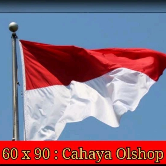 Jual Bendera Merah Putih SATIN Super Gread A 60 X 90 CM | Shopee Indonesia