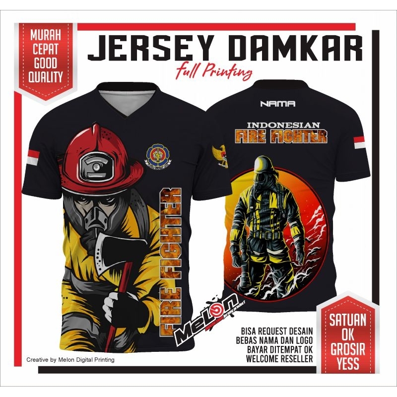 Jual Jersey damkar | Shopee Indonesia