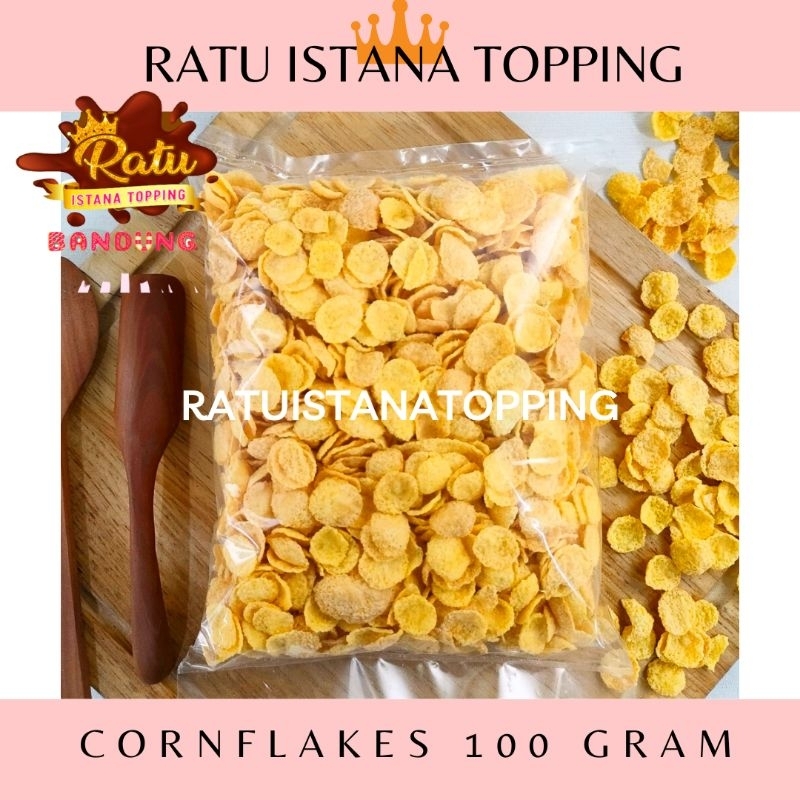 Jual CORNFLAKES ORIGINAL 100 GR REPACK CORNFLAKE SEREAL JAGUNG CRISPY ...