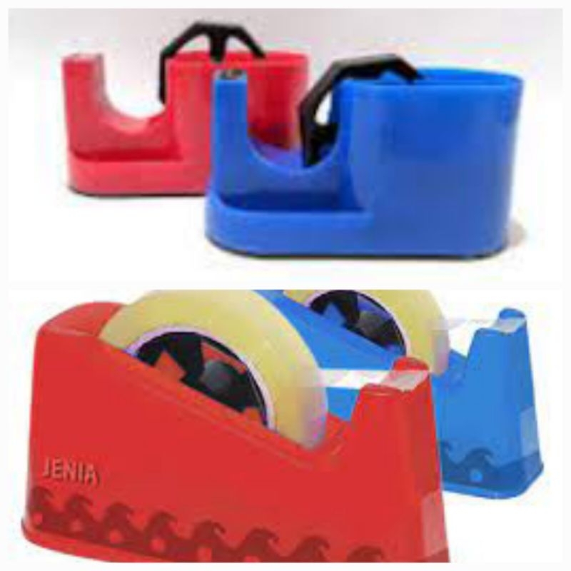 Jual ECER tape cutter dispenser tempat pemotong selotip solasi 1" 1/2 ...