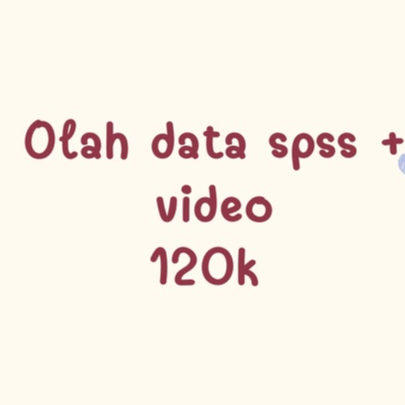 Jual Melakukan olah data spss||olah data spps saja | Shopee Indonesia