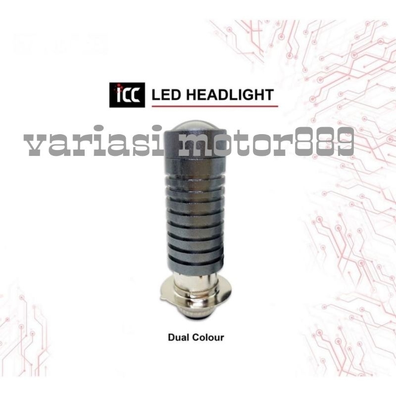 Jual Lampu Led H6 Laser Hi Loo Beam Duel Colour H6 Lasicc | Shopee ...