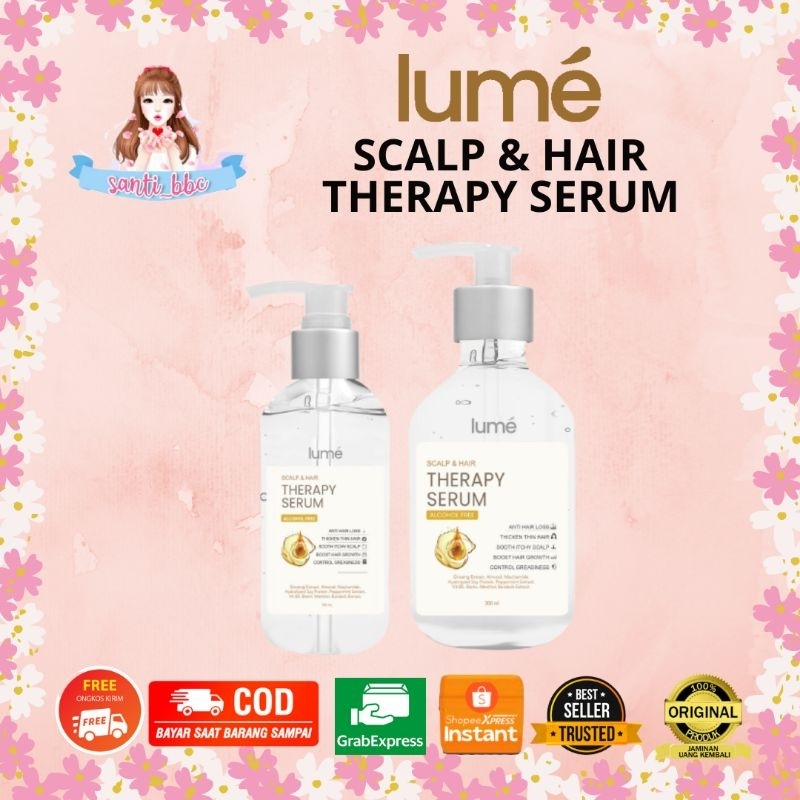 Jual LUME Scalp & Hair THERAPY SERUM 150ml | Shopee Indonesia