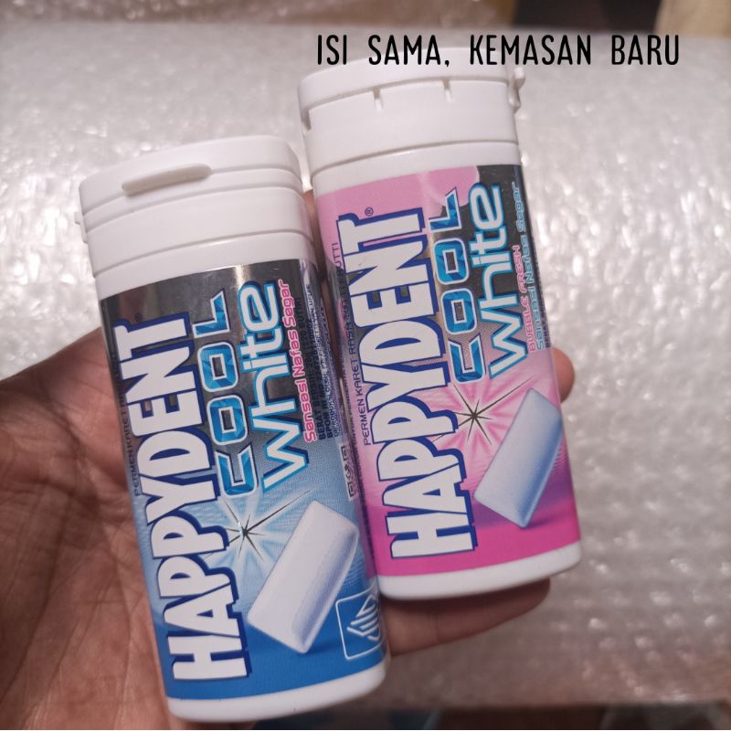 Jual HAPPYDENT White Mint Aneka Permen Karet Sachet Botol cool ... Jual HAPPYDENT White Mint Aneka Permen Karet Sachet Botol cool ...
