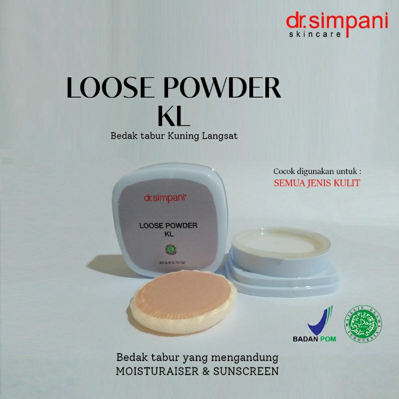 Jual LOOSE POWDER KL dr.simpani | Shopee Indonesia