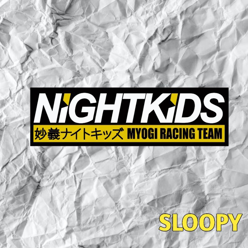 Jual Stiker Night Kids Racing Team | Shopee Indonesia