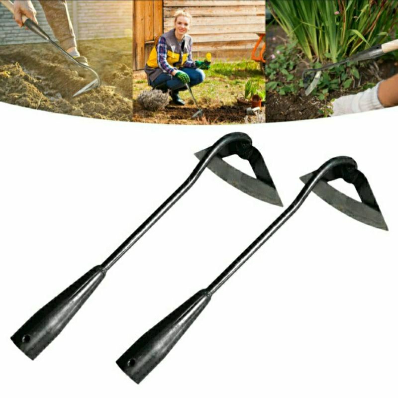 Jual CANGKUL FULL BESI TANAMAN BERKEBUN - GARUKAN RUMPUT MODEL LUBANG ...