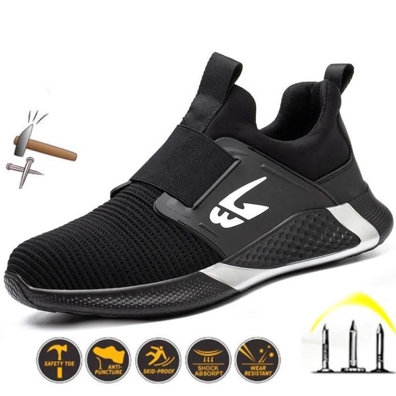 Jual Sepatu Safety Sneakers Ringan JBS 781 Ujung Baja Tahan Tusukan ...