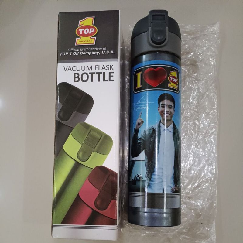 Jual vacuum flask bottle botol termos air panas dan air dingin top 1 one 340ml vidi aldiano ...